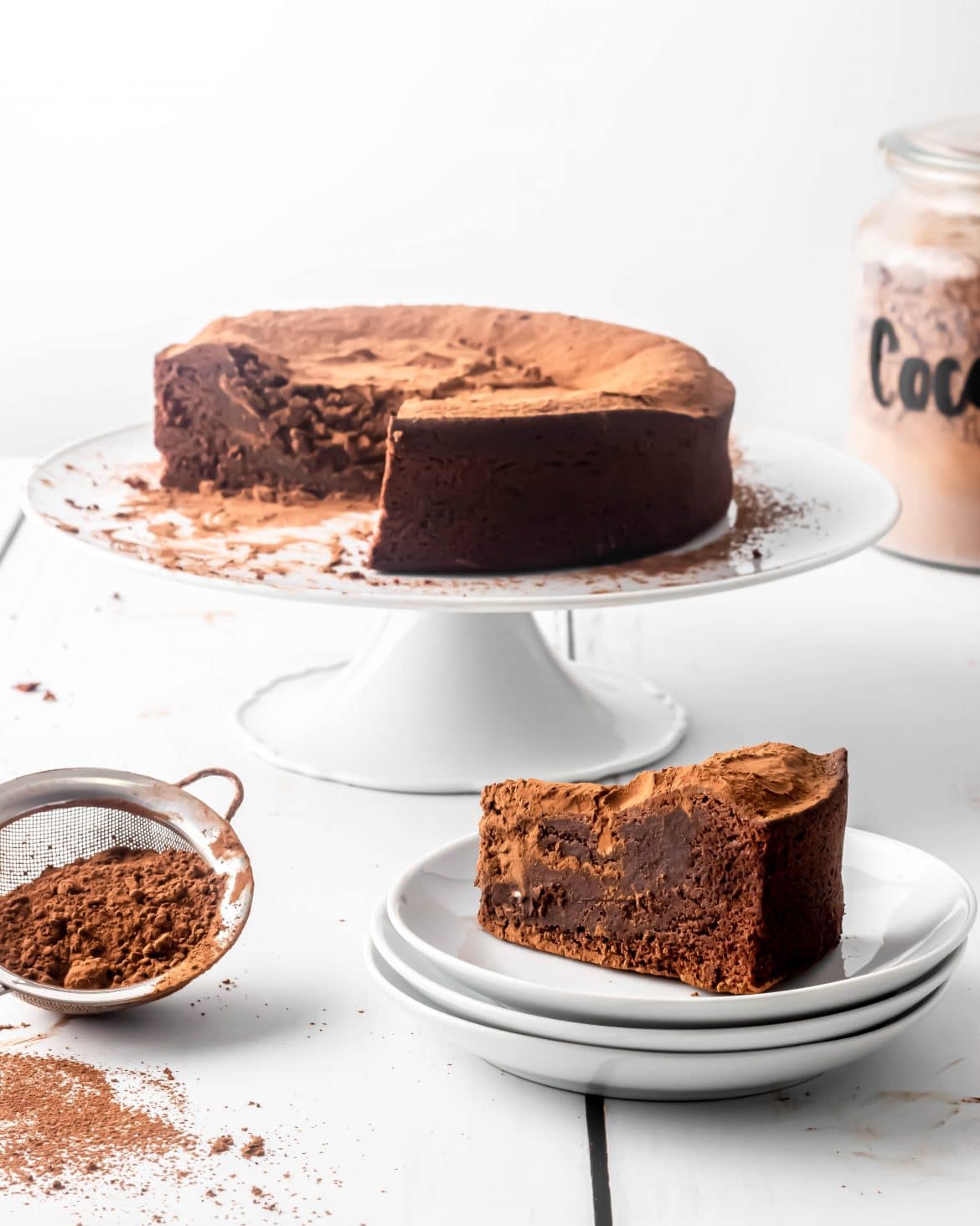 Chocolate Torte with Almond Flour Recipe | Bonni Bakery