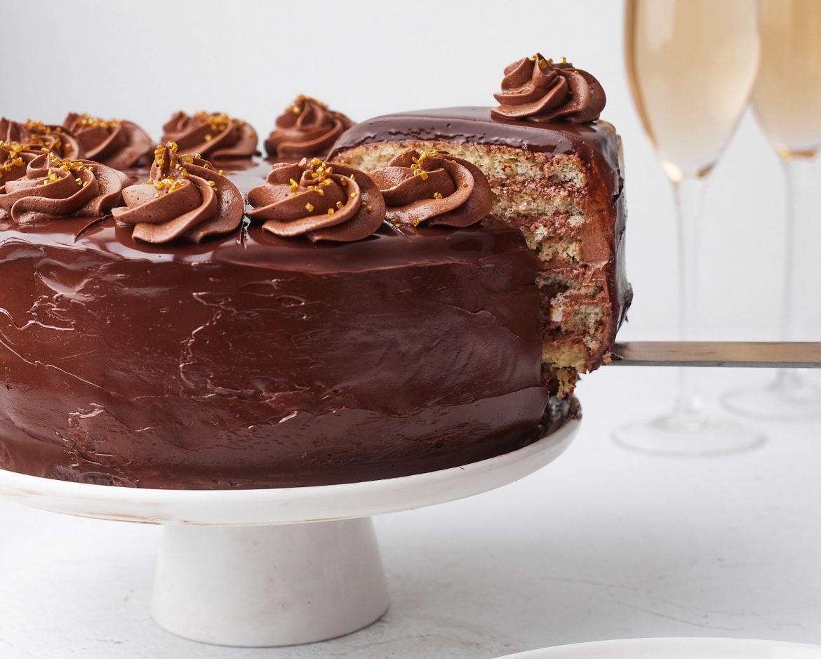 Prinzregententorte (German Layer Cake)