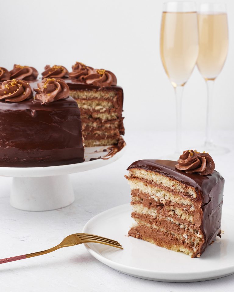 Prinzregententorte (German Layer Cake)