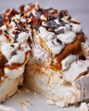 Pumpkin Pavlova - Fall Pavlova Recipe | Bonni Bakery
