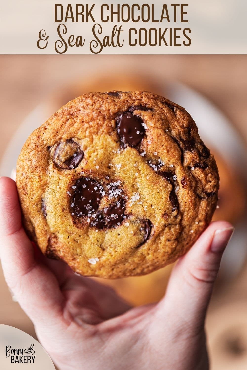 Dark Chocolate and Sea Salt Cookies
