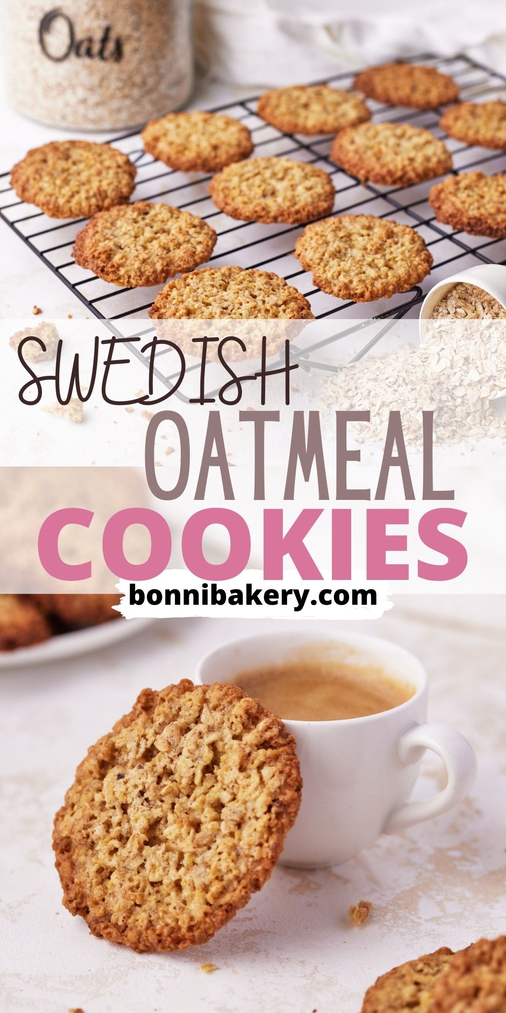 Swedish Oatmeal Lace Cookies (with Video) | Bonni Bakery