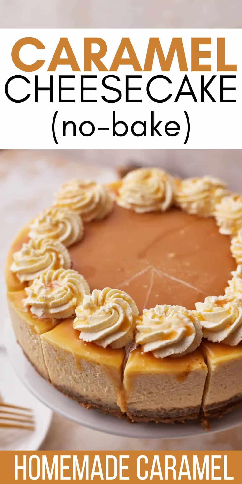 How to Make Caramel Cheesecake Recipe | Bonni Bakery