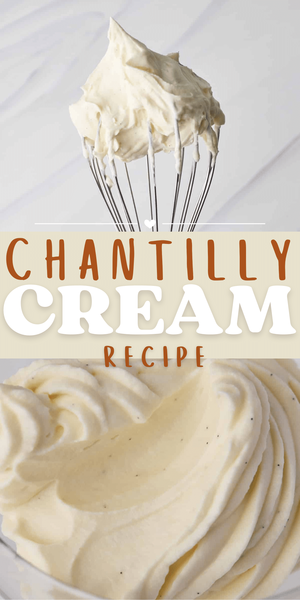 Chantilly Cream Recipe | Bonni Bakery