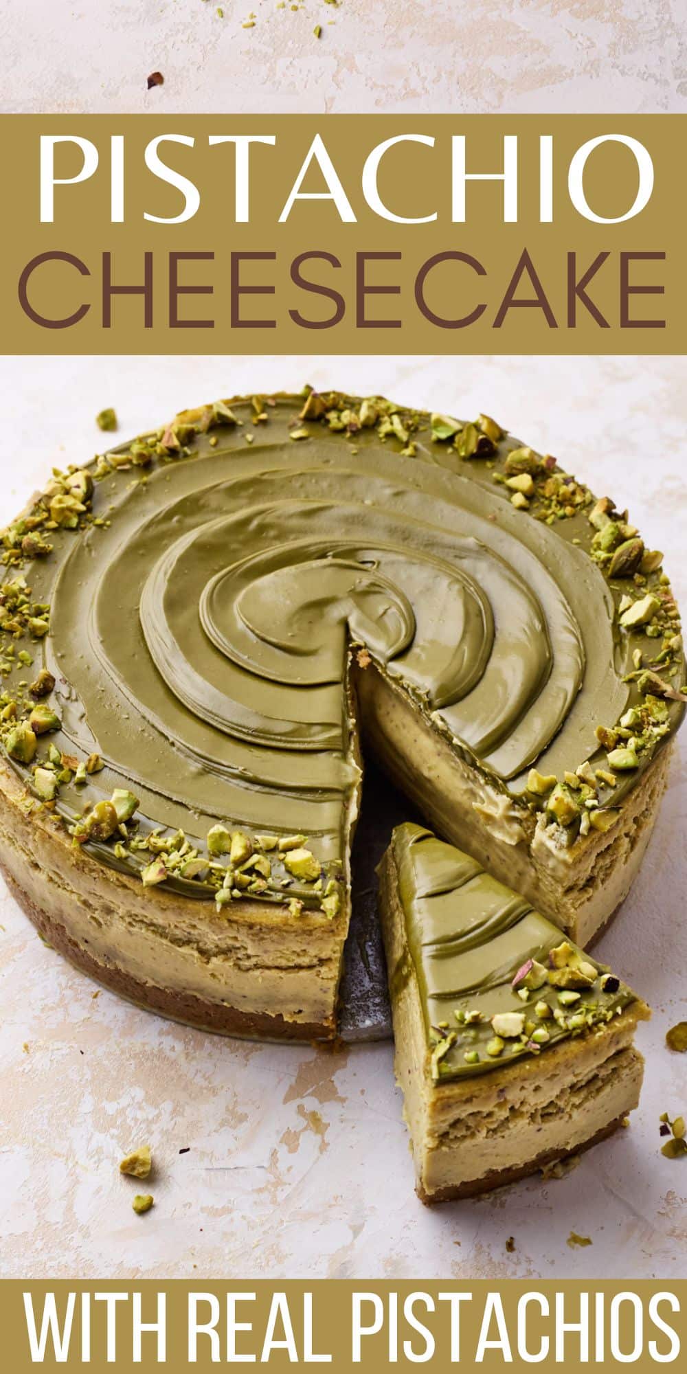 Pistachio Cheesecake
