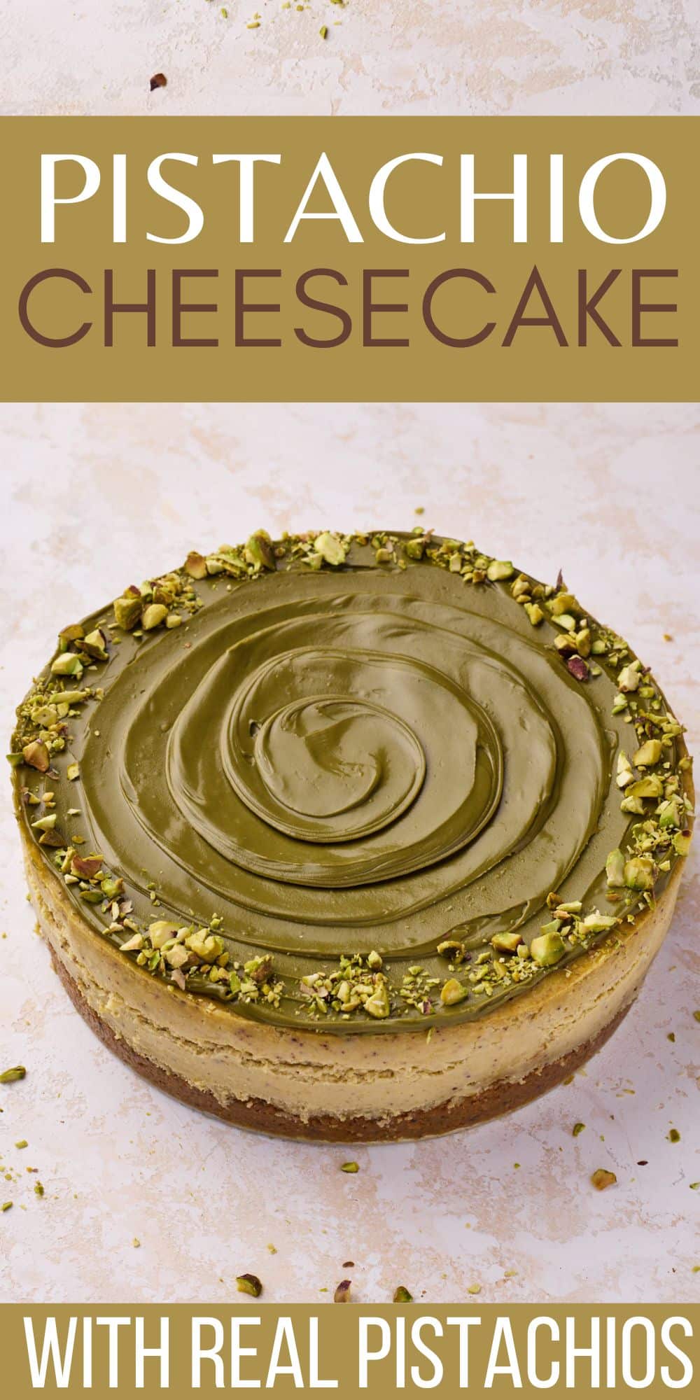Pistachio Cheesecake