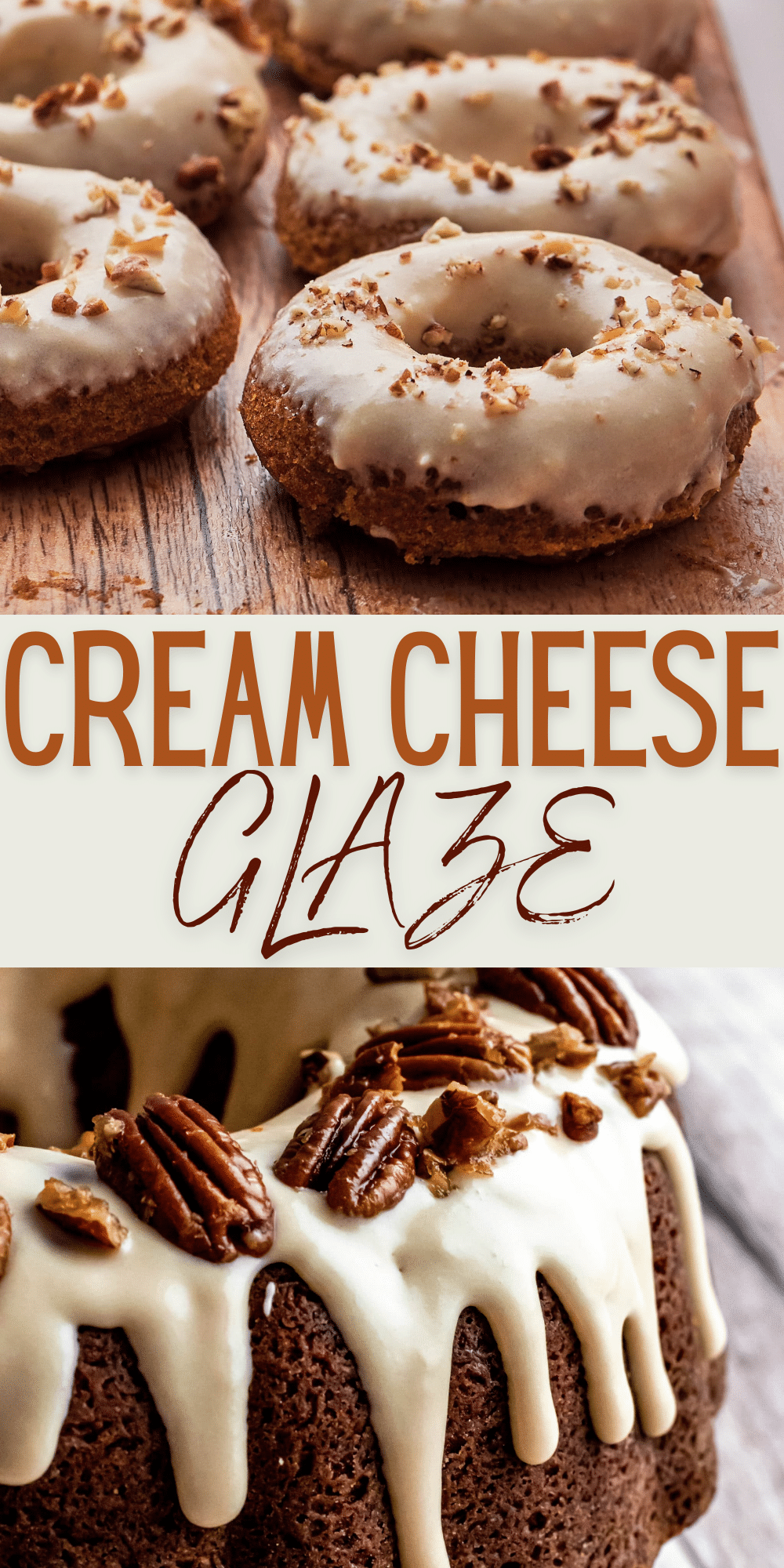 Easy Cream Cheese Glaze - For Cakes and Cinnamon Roll Icing