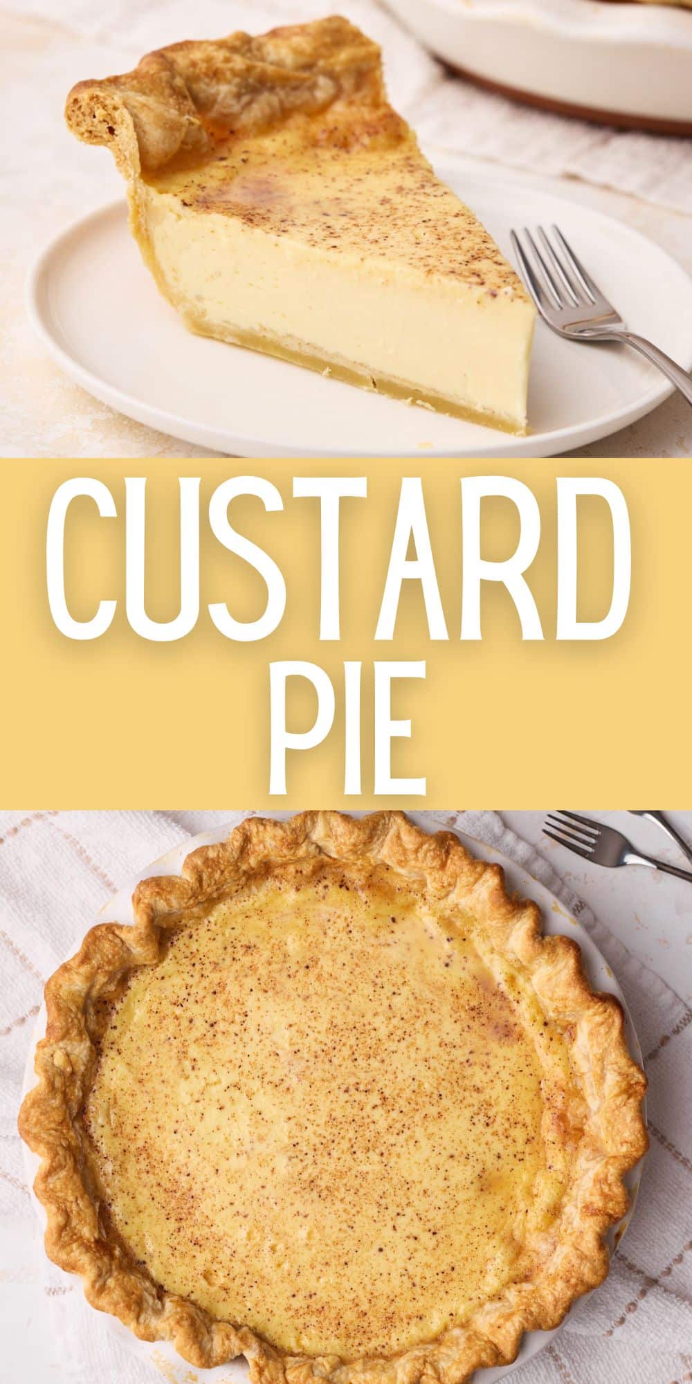 Silky Custard Pie That Sets Perfectly Every Time