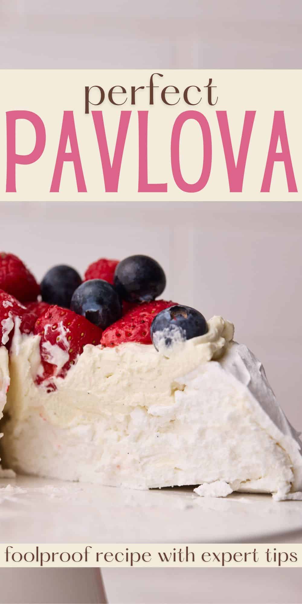 Pavlova Recipe