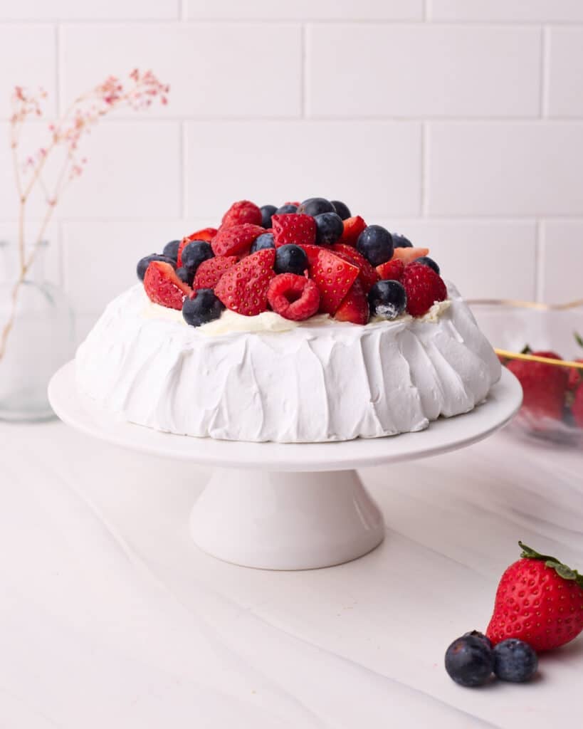 Pavlova Recipe - with Perfect Crisp Shell and Soft Center