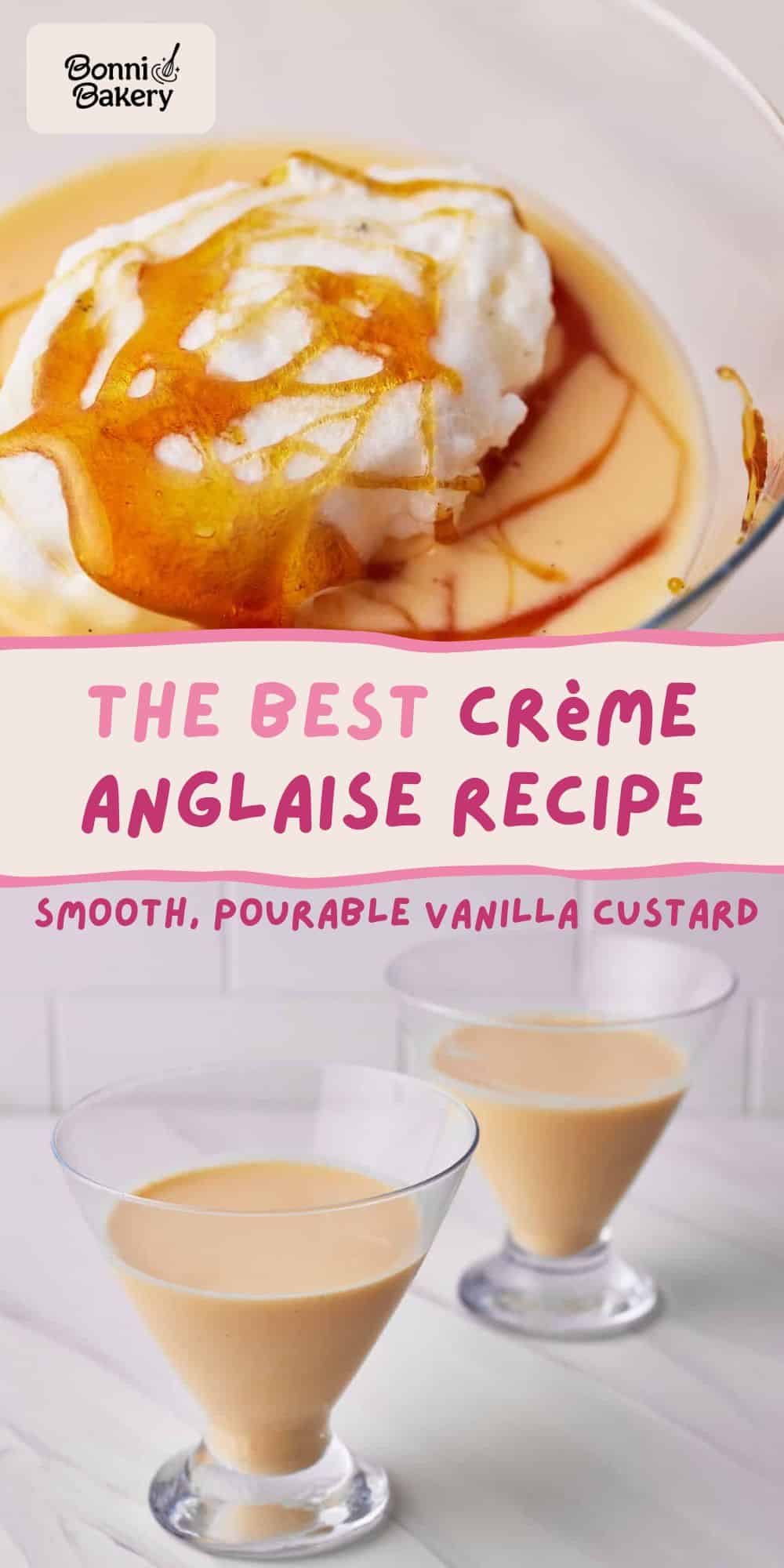 Crème Anglaise - Vanilla Custard Sauce
