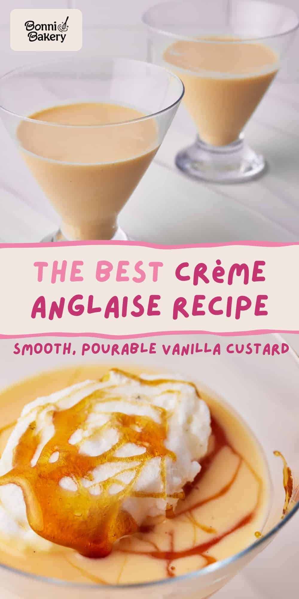 Crème Anglaise - Vanilla Custard Sauce