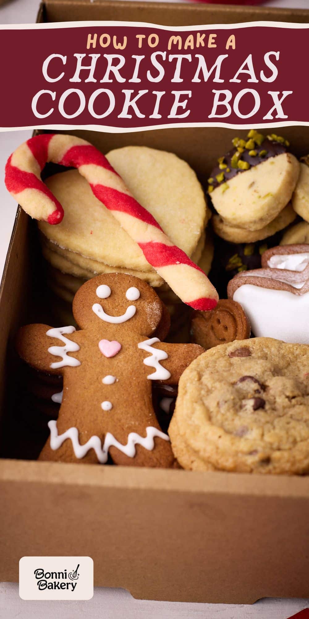 How To Make A Christmas Cookie Box - with Recipes