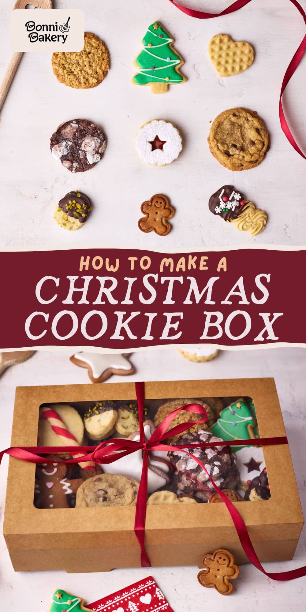 How To Make A Christmas Cookie Box - with Recipes